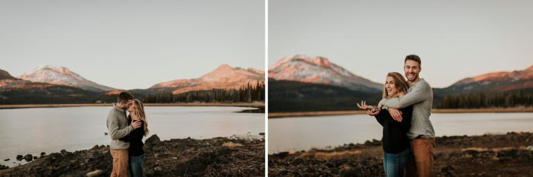 Bend Oregon Mountain Engagement Session || Victoria Carlson