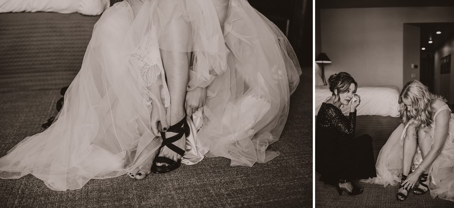 Winter Wedding at Pronghorn Resort | Victoria Carlson Photography