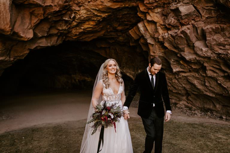 Winter Wedding at Pronghorn Resort | Victoria Carlson Photography
