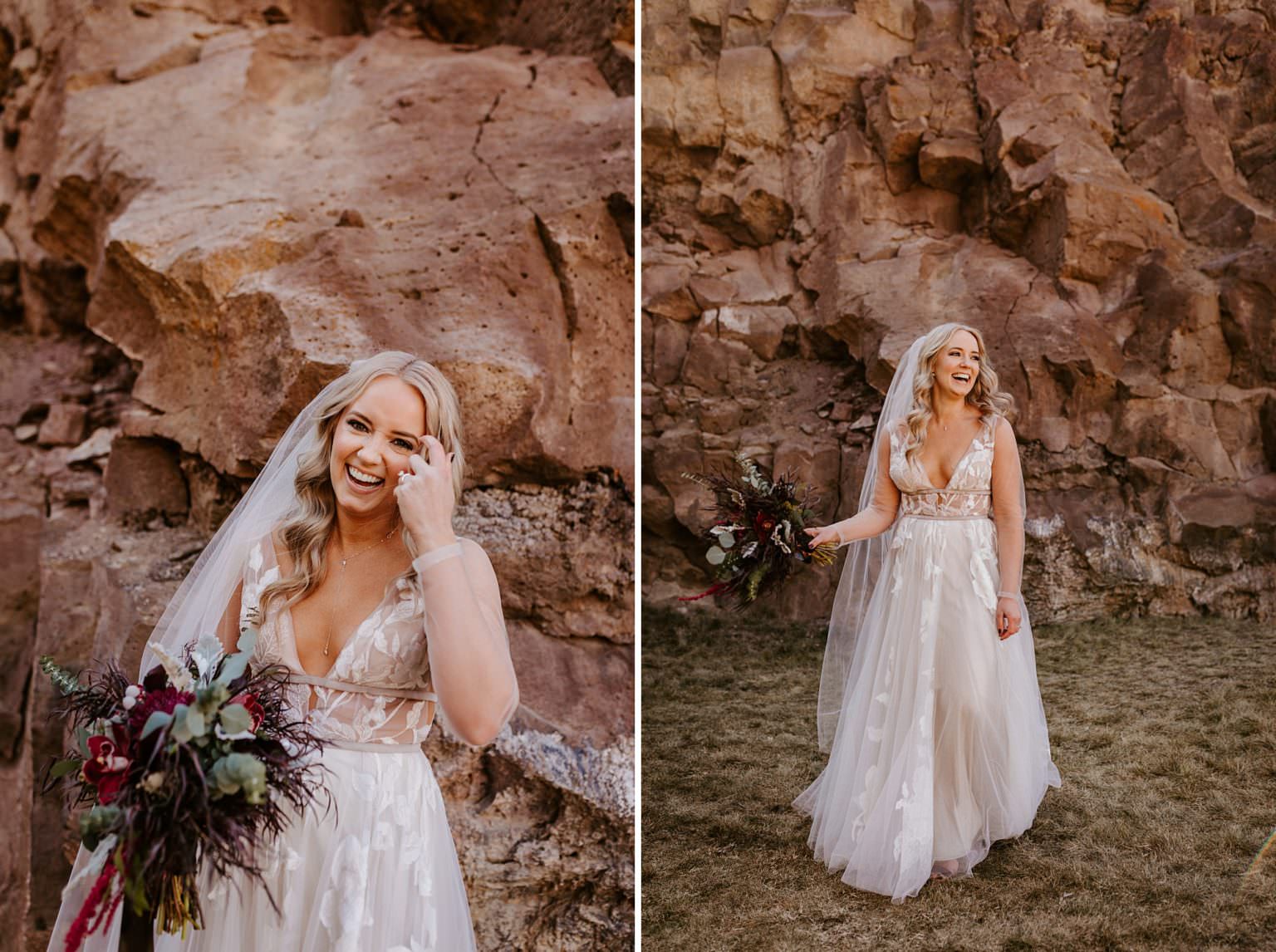 Winter Wedding at Pronghorn Resort | Victoria Carlson Photography