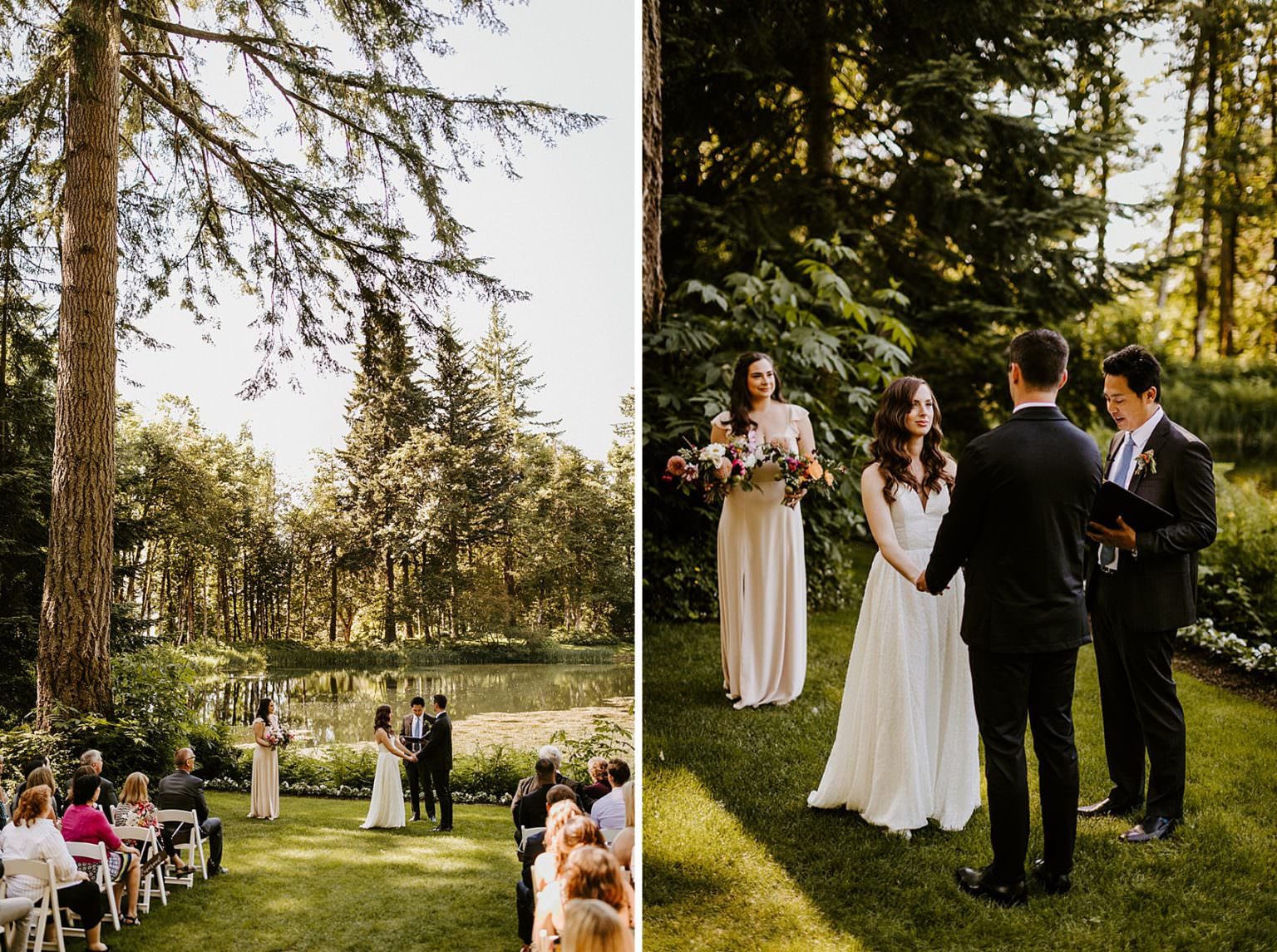 Summer Oregon Lake Wedding | Victoria Carlson Photography