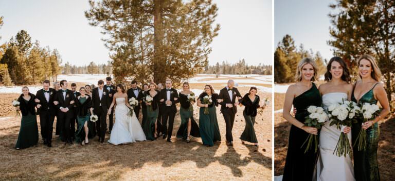 Sunriver Winter Wedding | Victoria Carlson Photography